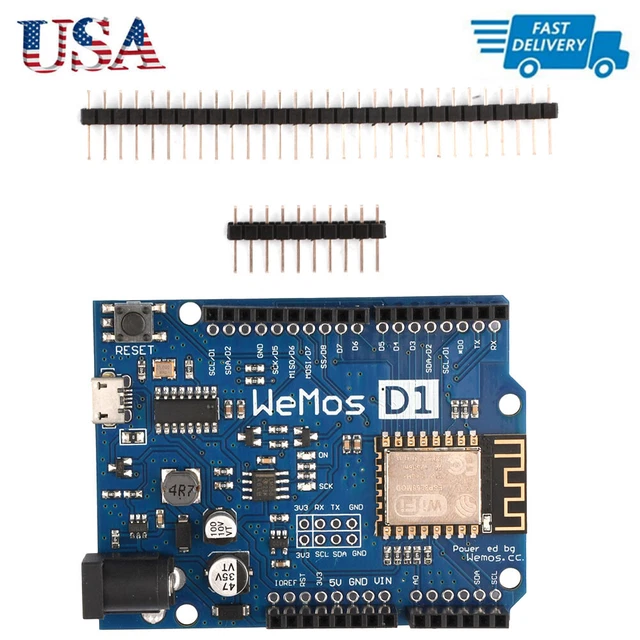 WEMOS D1 R2 V2.1.0 New Version WiFi ESP8266 NodeMCU Arduino UNO ...