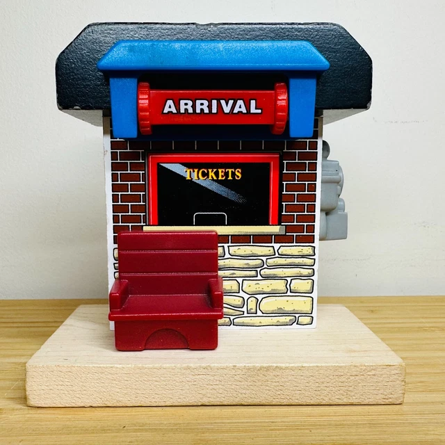 TICKET BOOTH STAND Sodor Gazette - Thomas & Friends Wooden Railway ...