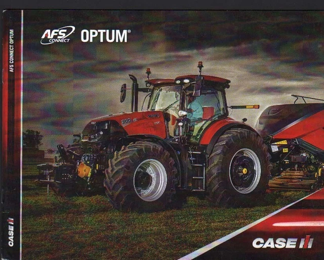 CASE IH &AFS Connect Optum" Tractor Brochure Leaflet £7.00 - PicClick UK