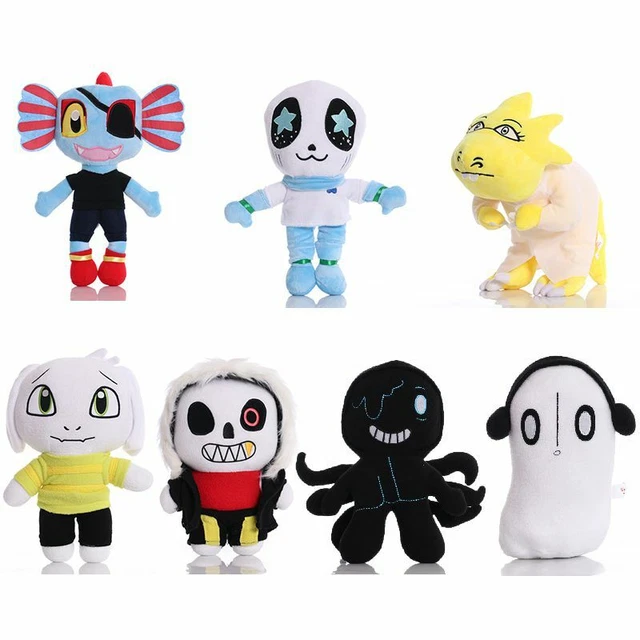 ANIME GAME UNDERTALE Plush Toy Sans Asriel Toriel Stuffed Animals Doll ...
