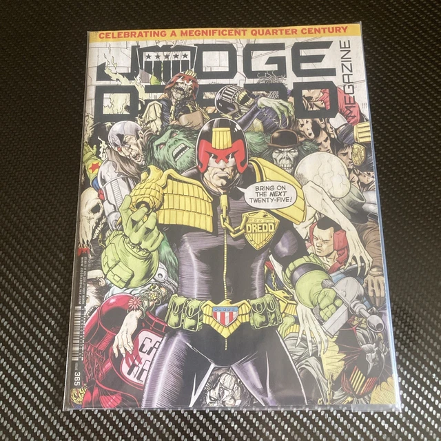JUDGE DREDD MEGAZINE Issue 365 2000AD 17th November 2015 multi buy save ...