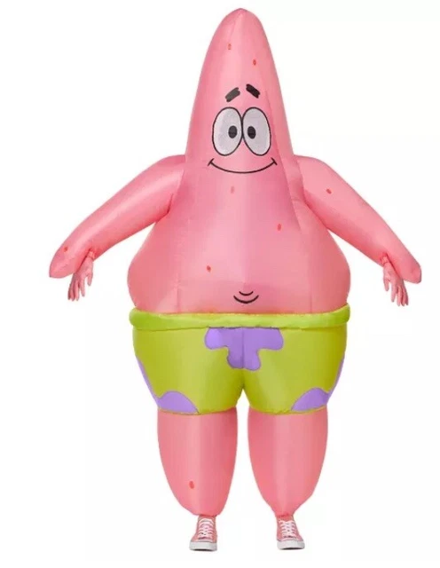 SPONGEBOB SQUAREPANTS PATRICK Star Inflatable Child Halloween Costume ...