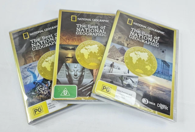 BEST OF NATIONAL Geographic DVDs x 3 New Sealed Nile Vatican Stonehenge ...
