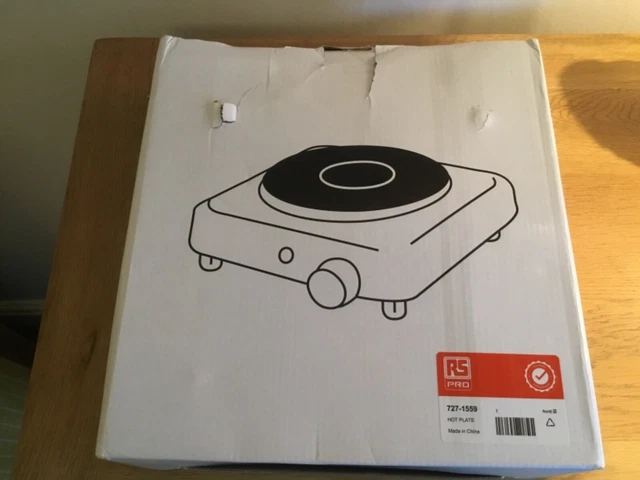 RS PRO 727-1559 Electric Hotplate Stove - Model GH9602 - NEW & BOXED £ ...