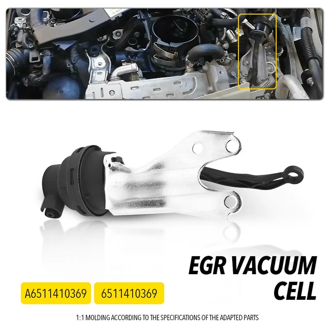 FOR OM651 MERCEDES-BENZ Sprinter Intake Manifold EGR Vacuum Cell ...