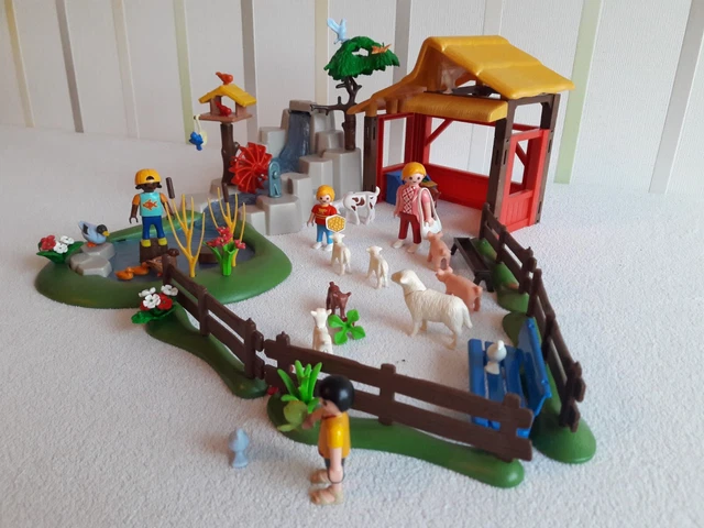 PLAYMOBIL 4851 STREICHELZOO mit OVP und Aufbauanleitung EUR 24,00 ...