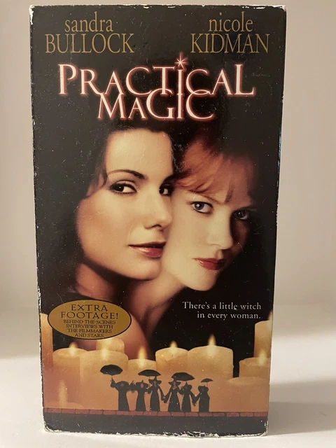 PRACTICAL MAGIC (VHS, 1998) - Griffin Dunne, Sandra Bullock, Nicole ...