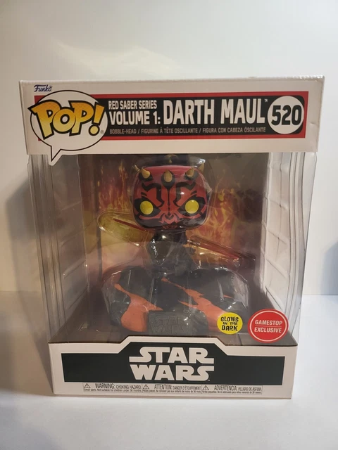 FUNKO POP! DELUXE: Star Wars -Red Saber Series Volume 1: Darth Maul W ...