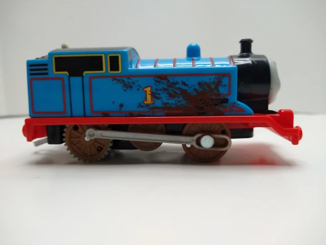 THOMAS FRIENDS TRACKMASTER Muddy Ferdinand Logging Loco Motorized Train ...