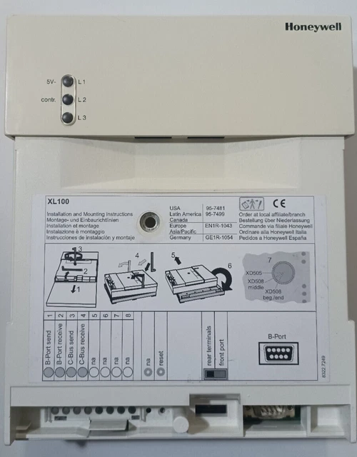 HONEYWELL XL100CU PLC 24VAC EXCEL DDC CONTROLLER AS-IS untested $60.00 ...