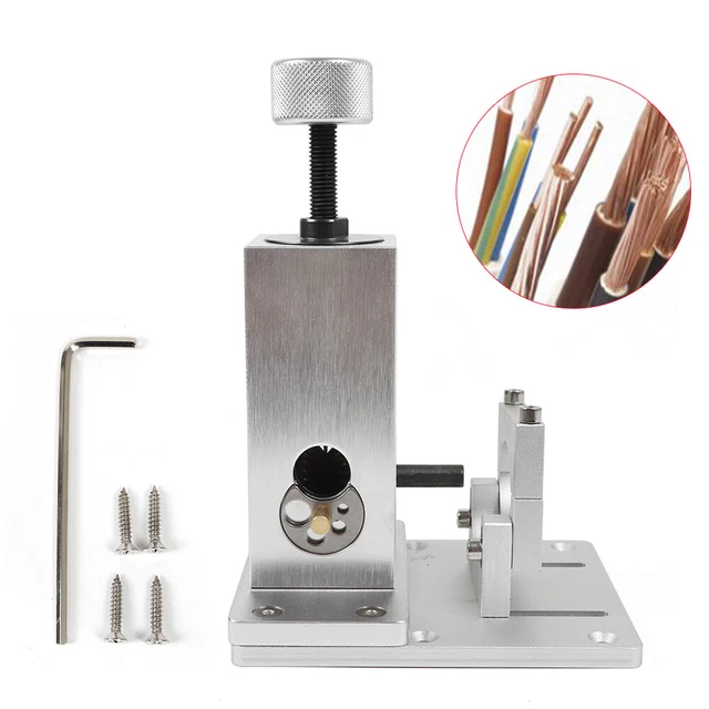 SCRAP WIRE STRIPPING Machine Copper Cable Peeling Stripper Metal ...
