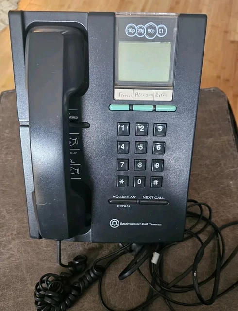 COLLECTABLE RARE UK made Pay Phone. SOUTHWESTERN BELL TELECOM -untested ...