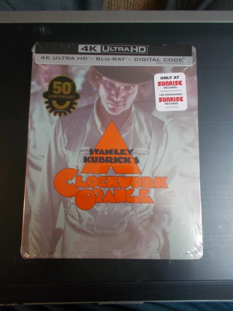 STANLEY KUBRICK'S A Clockwork Orange 4K & Blu-Ray Steelbook Limited Edition! New $51.00 ...