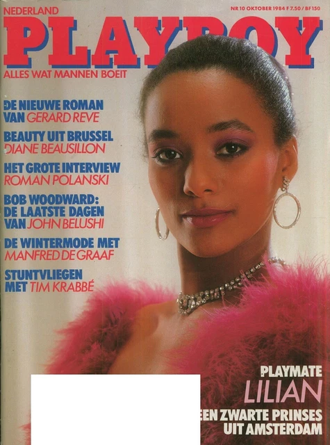 DUTCH PLAYBOY MAGAZINE 1984-10 Lilian van Everdingen, Diane Beaussillon ...
