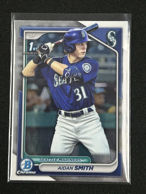 2024 BOWMAN - Chrome Prospects Aidan Smith #BCP-45 BASEBALL Seattle ...