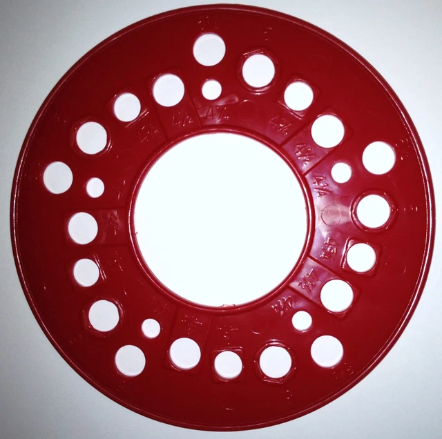 5 FIVE BOLT SAE Wheel Lug Pattern Stud Template Gauge Measure Circle