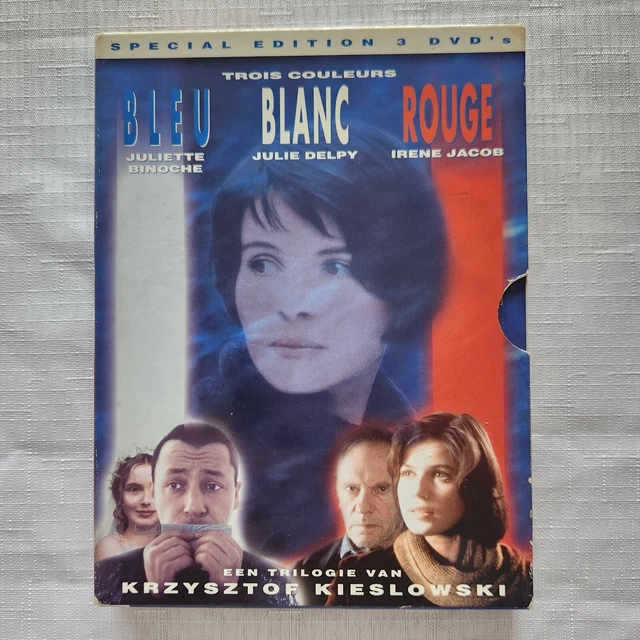 TROIS COULEURS (BLEU / Blanc / Rouge) (DVD) French Film No English ...