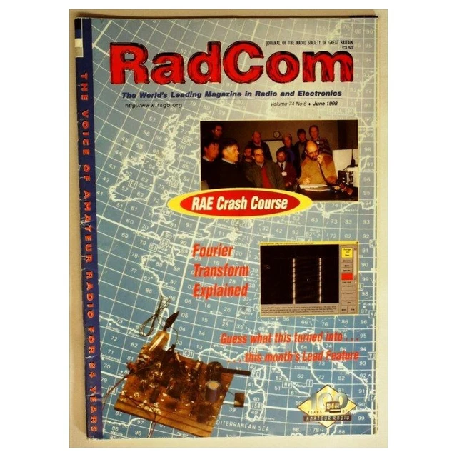 RADCOM MAGAZINE JUNE 1998 mbox535 RAE Crash Course EUR 6,01 - PicClick FR
