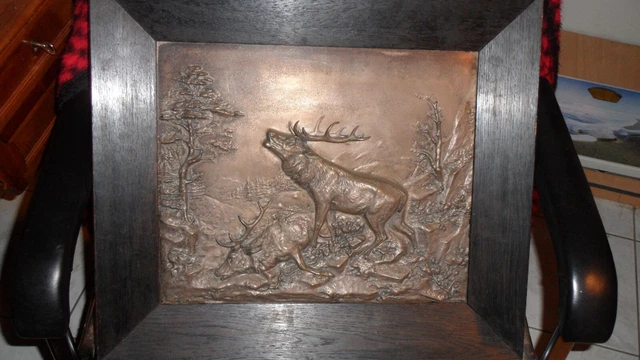 PLAQUE EN RELIEF signée F Diller EUR 190,00 - PicClick FR