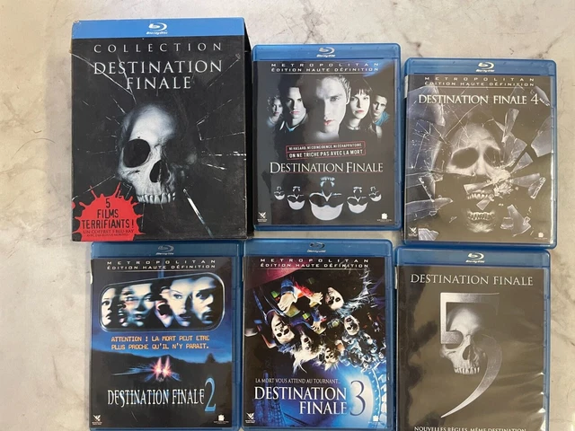 DESTINATION FINALE - L'intégrale 5 Films [Blu-Ray] Genre Horreur EUR 44,90 - PicClick FR