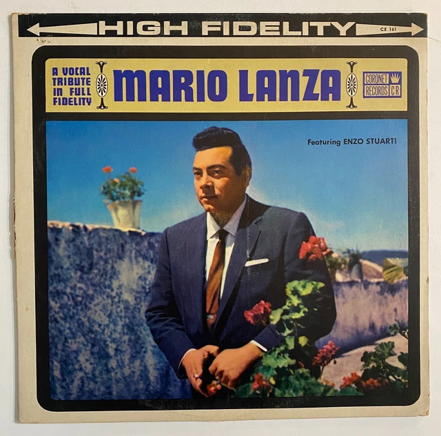A TRIBUTE TO Mario Lanza Enzo Stuarti Coronet CX-161 Mono très bon état ...