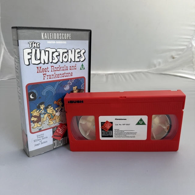 THE FLINTSTONES MEET Rockula And Frankenstone VHS - Rare Retro Cartoon ...