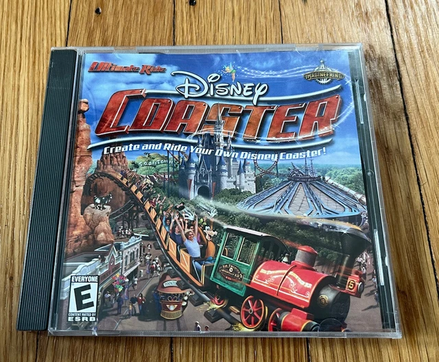 DISNEY IMAGINEERING ULTIMATE Ride Coaster PC CD-ROM game 2002 Windows ...