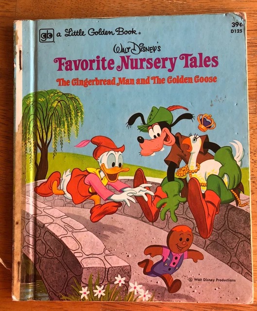 A LITTLE GOLDEN Book Walt Disney's Favorite Nursery Tales 1974 Vintage ...