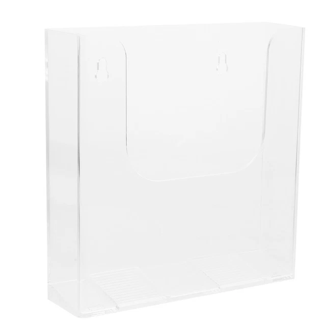 MAGAZINE STAND OFFICE A5 File Organizer Clear Brochures Holder Desk ...