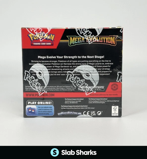POKEMON TCG MEGA Evolution Sealed Enhanced Booster Box With Topper $305 ...