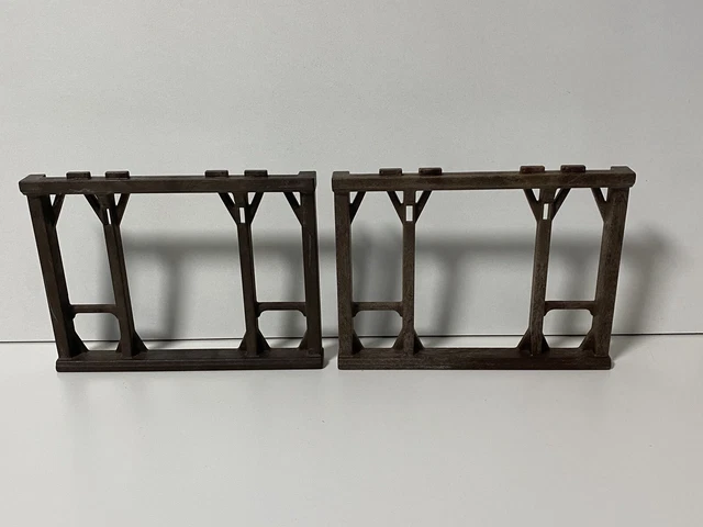 PLAYMOBIL KLICKY 3666 Ritterburg Ersatzteil Rahmen braun - Fachwerk ...