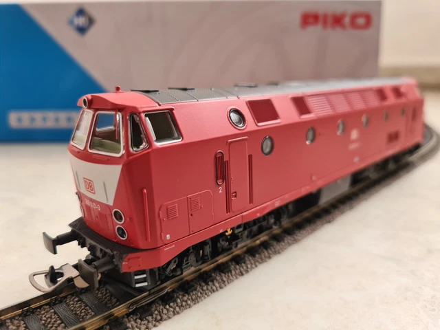 PIKO 59943 SPUR H0 Diesellok Baureihe 219 der DB AG, Neu, OVP, Video ...