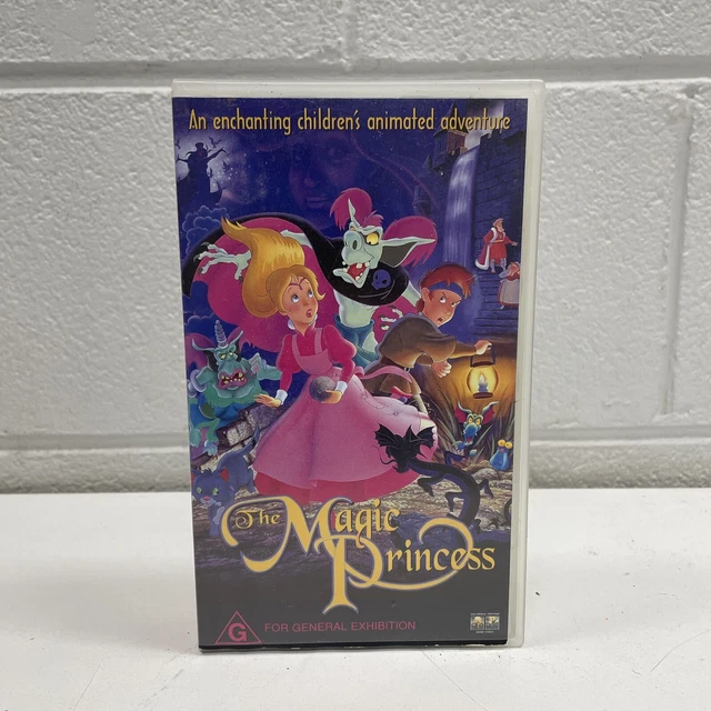 RETRO ORIGINAL VIDEO VHS Movie Film Tape 1996 Cartoon The Magic ...