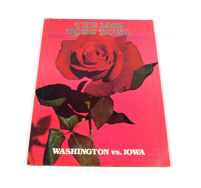 PROGRAMMA DI FOOTBALL Universitario Del Rose Bowl Washington Contro ...