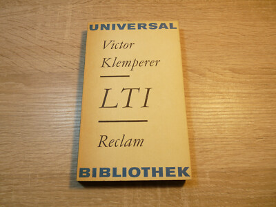 Lti Victor Klemperer ZU VERKAUFEN! - PicClick DE