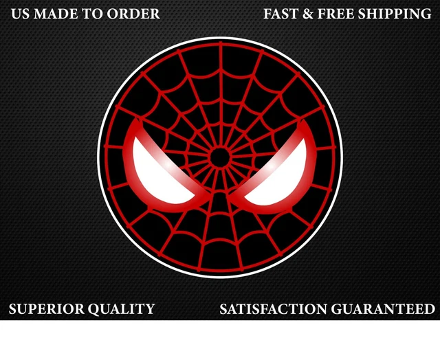 SPIDERMAN BLACK COMICS Marvel Vinyl Sticker Decal Car Laptop Weather ...