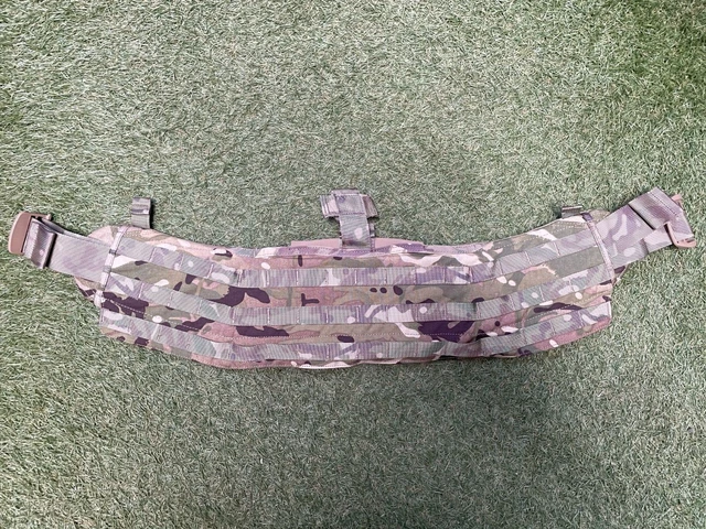 X10 BRITISH ARMY Virtus Webbing Chassis MOLLE Hip Belt MTP Camo NEW ...