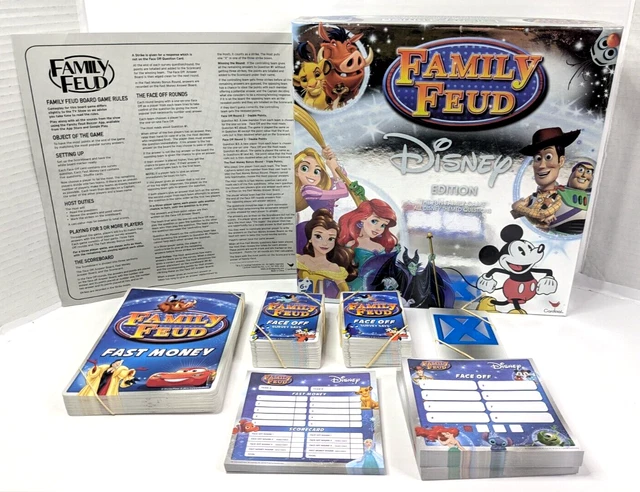 FAMILY FEUD DISNEY / Pixar Edition Box Set Fun Family Game 2016 ...
