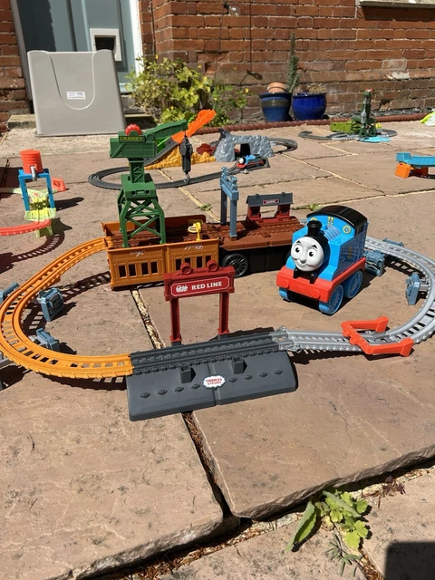 THOMAS THE TANK Engine & Friends Trackmaster Motorised Train Track Play ...