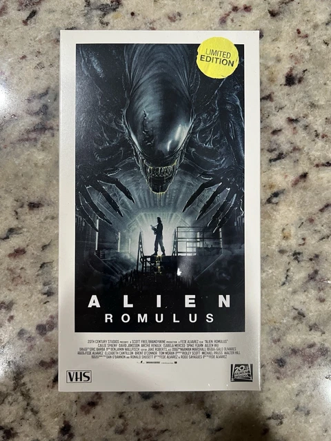 ALIEN: ROMULUS LIMITED Edition VHS 20th Century Studios Release 2024 £ ...