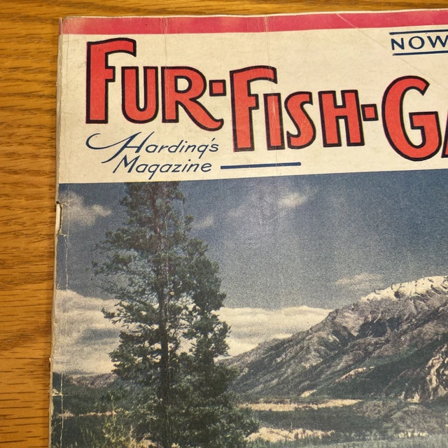 FUR-FISH-GAME FEBRUARY 1947, Vintage Trapping, Hunting, And Fishing ...