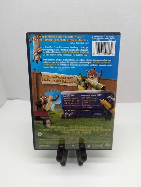 OVER THE HEDGE DVD Full Screen (2006) Bruce Willis $5.00 - PicClick CA