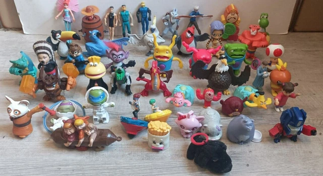 LOT 45 FIGURINE Mac Do Happy meal beyblade Action Man transformers ...