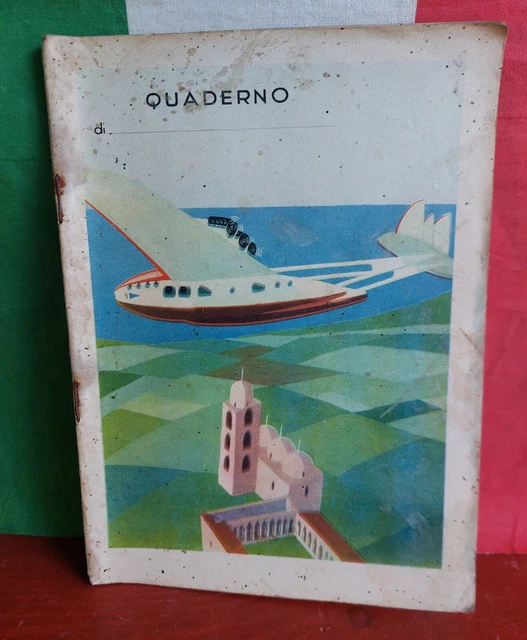 MILITARIA WW2 QUADERNO Ventennio 1927 elementari MSVN no Elmetto EUR 15 ...