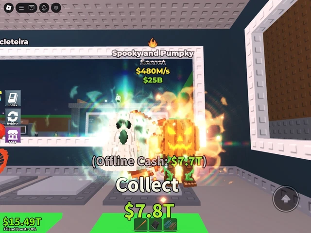 SPOOKY AND PUMPKY steal a brainrot roblox 480 million a second £7.57 ...