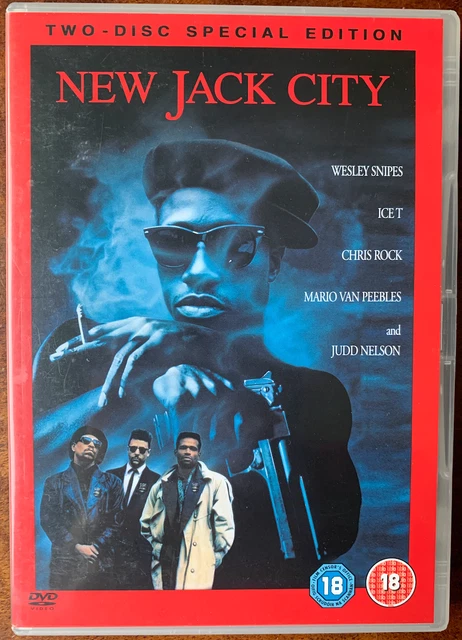NEUF JACK CITY DVD 1991 New York Gangster Film Classique 2-Disc Édition ...