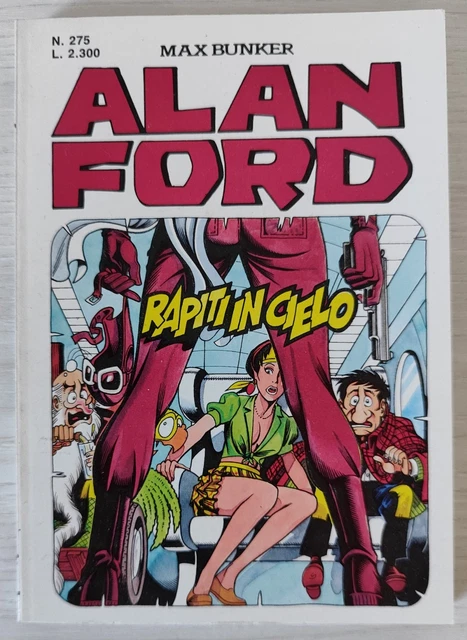 ALAN FORD N.275 RAPITI IN CIELO max bunker press mbp originale 1992 EUR ...