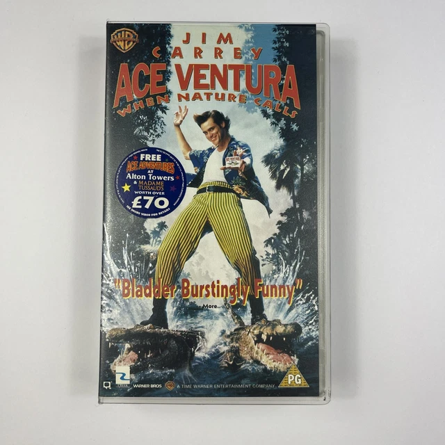 ACE VENTURA - When Nature Calls (VHS/SUR, 1996) £4.85 - PicClick UK