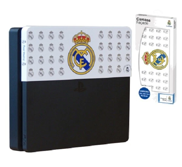 CARCASA COVER PLATE Slim Consola Ps4 Ed. Real Madrid Playstation 4 PS4 ...