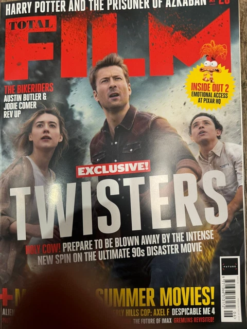 TOTAL FILM MAGAZINE #351 2024 Twisters, Inside Out 2, The Bikereiders ...